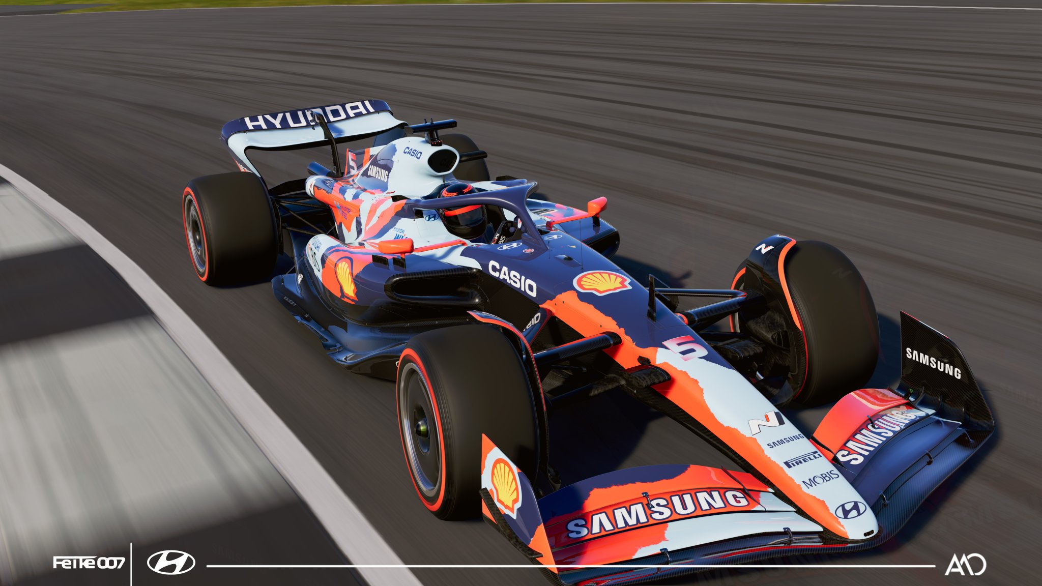 F1 24_方程式_赛车_现代_Shell_Mobis_模组_MOD_mofans